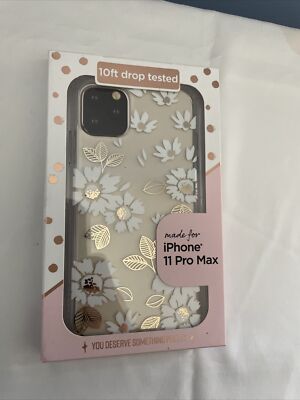 Fellowes Clear/Floral Cell Phone Case For iPhone 11 Pro Max | eBay