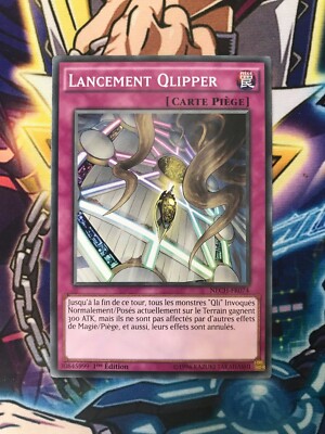 Yu-Gi-Oh! Lancement Qlipper NECH-FR074 1st | eBay