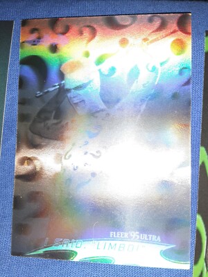 1995 Fleer Ultra Batman Forever Trading Card #32 OF 36 HOLO I SAID ...