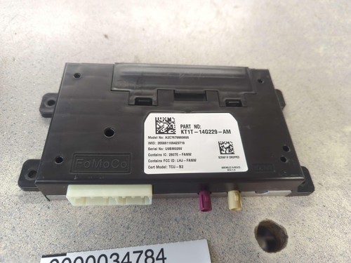 19-23 FORD TRANSIT CONNECT TELEMATICS CONTROL MODULE TRANSCEIVER KT1T ...