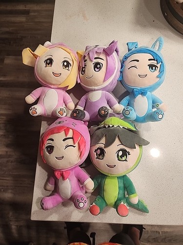 Inquisitor Master Sleepover Edition Drake Jade 5 Plush Stuffed Toy Lot ...