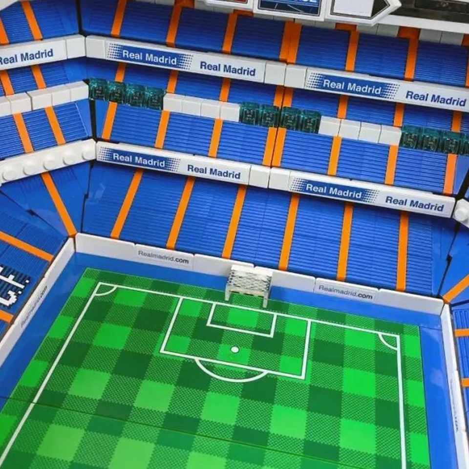 Real Madrid Santiago Bernabeu Stadium Building Block Set | eBay