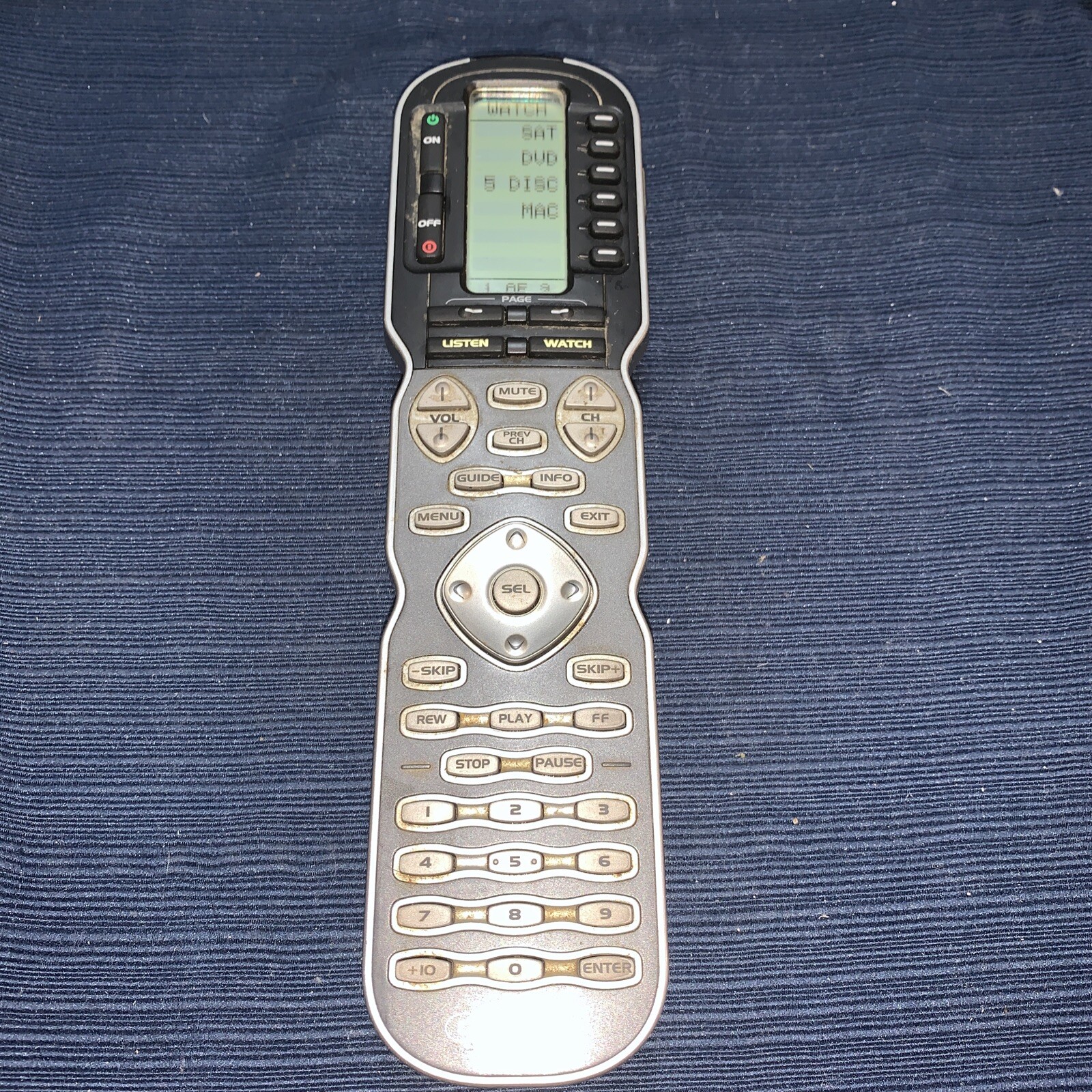 Genesis Universal Remote MX-900 Programmable 0Z5URCMX-900 WORKS - FREE ...