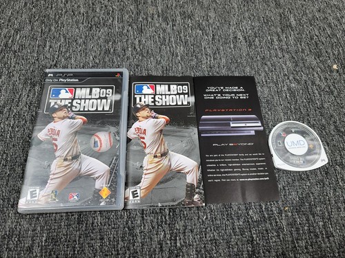 MLB 09 The Show for Sony PSP Playstation Portable Complete CIB Great ...
