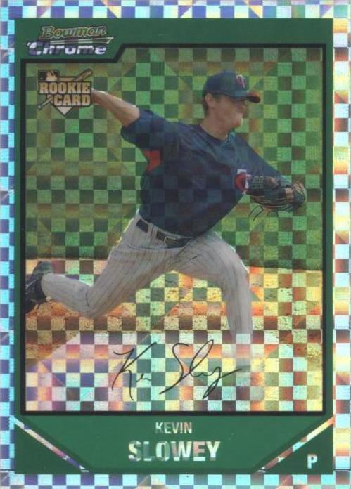 2007 Bowman Draft Picks & Prospects - Chrome Kevin Slowey #BDP51 X ...