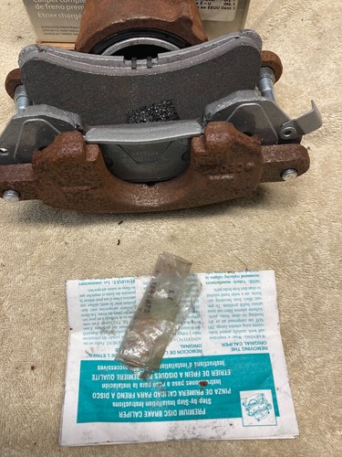 Disc Brake Caliper-Loaded with Semi-Metallic Pads Front Left Wagner ...
