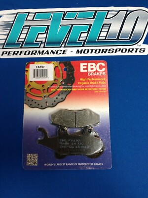 EBC Brakes Organic Base "FA" Brake Pads - FA197 | eBay