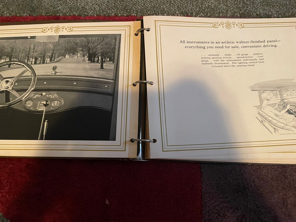 1927 Oldsmobile Original Dealer Sales Showroom Album | eBay