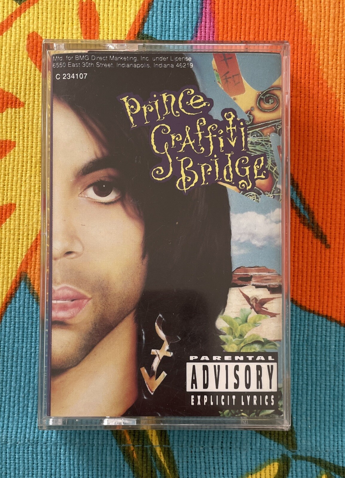 Prince - Music From Graffiti Bridge - Cassette Tape (Paisley Park, 1990 ...