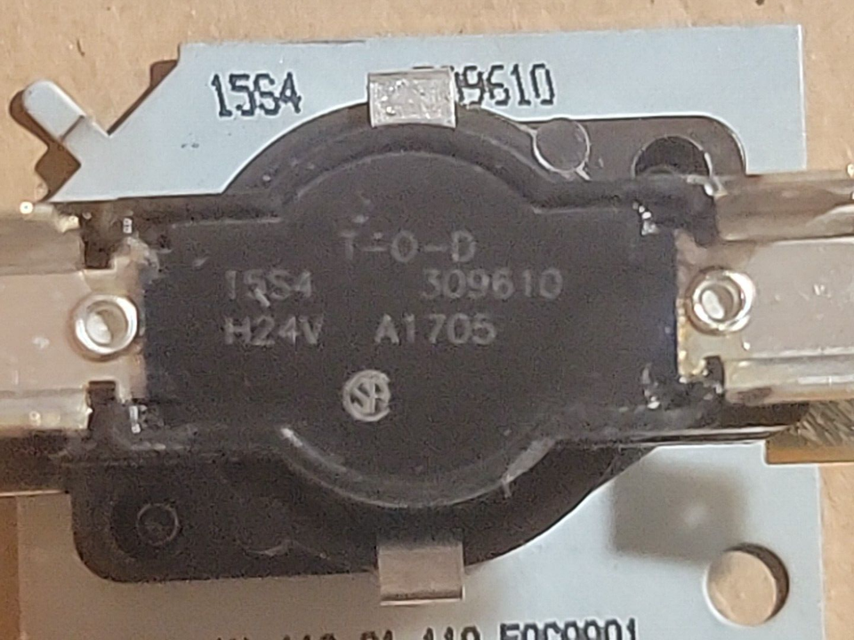 T-O-D 15S4 Therm O Disc Time Delay Relay Heat Sequencer 309610 24V ...