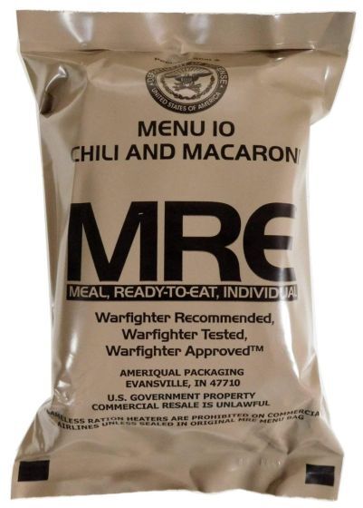 MRE Meal - Pick Your Meal Ready to Eat Menu 1-24 - Genuine USGI | eBay