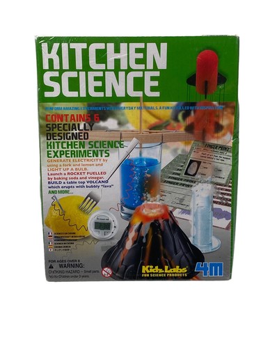 Kidz Labs Science 4M Kitchen Science Set, Fun for Kids and Adults Toy ...