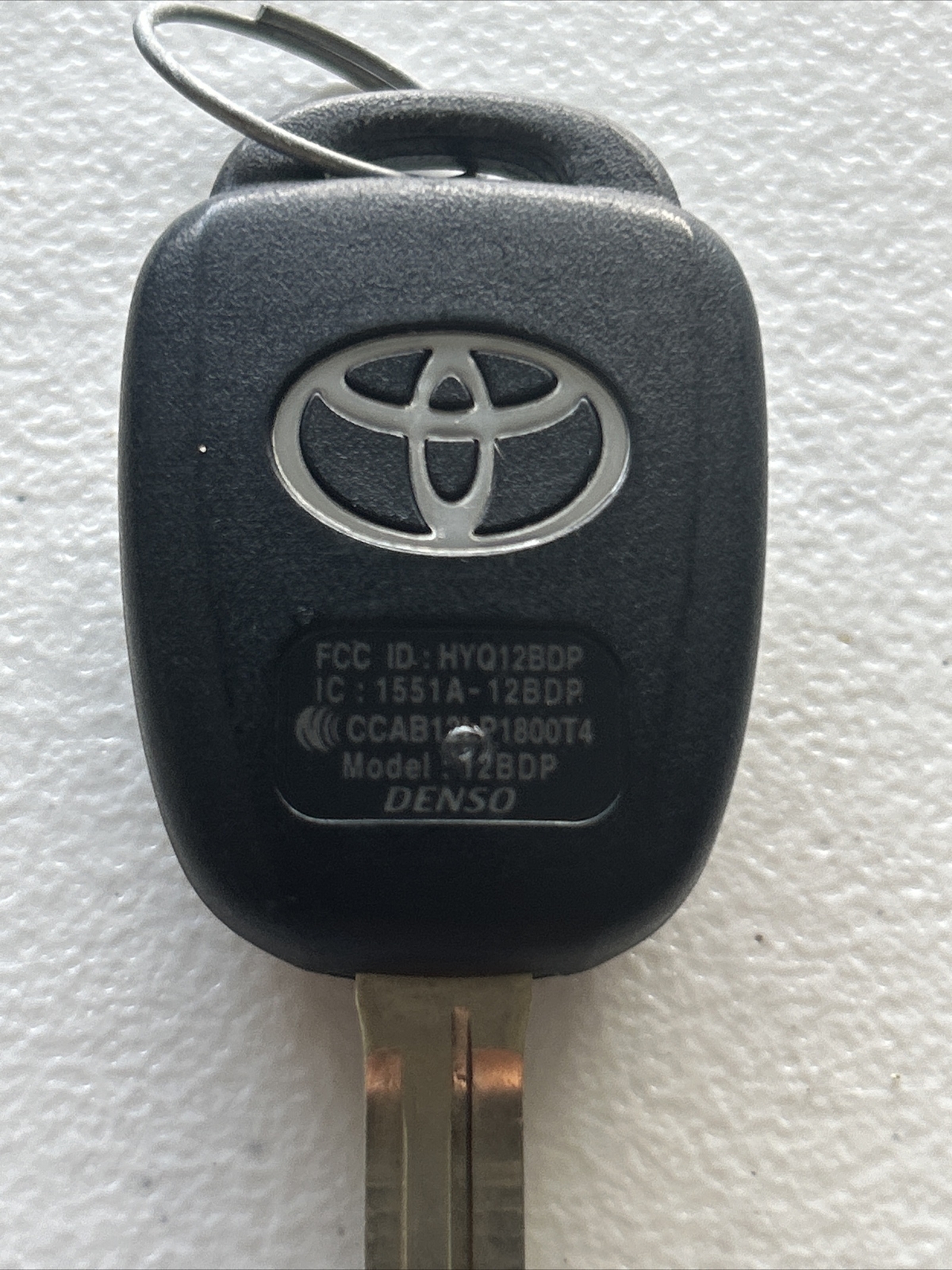 Toyota Scion Keyless Entry Remote Key Fob DENSO 12bdp FCC ID Hyq12bdp ...