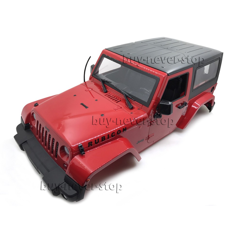 RC Parts or 275mm Body Shell For SCX10 1/10 RC Jee-p Wrangler Engine ...