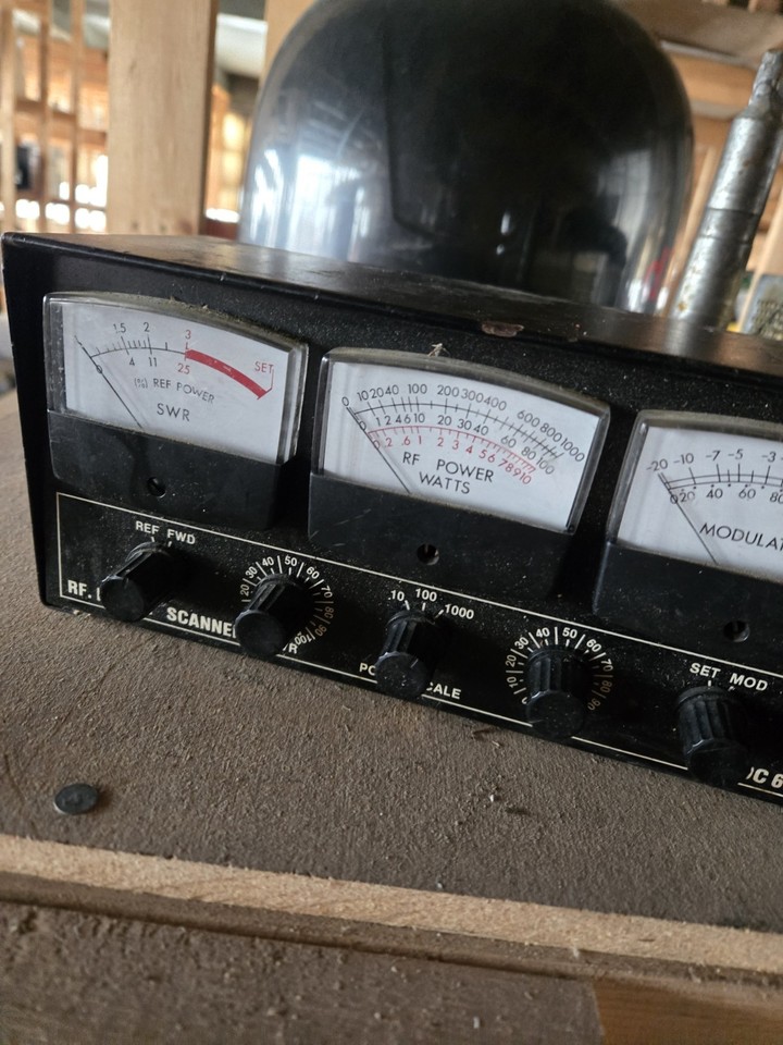 Vintage Para Dynamics PDC 600 RF Analog Power Scanner Black Modulation ...