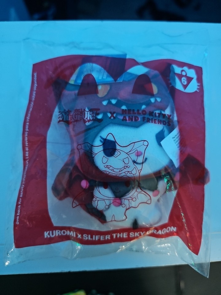 2024 McDonald's Yugioh! x Hello Kitty Kuromi Slifer The Sky Dragon ...