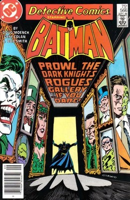 Detective Comics #566 (Newsstand) FN; DC | Batman Rogues Gallery - w ...