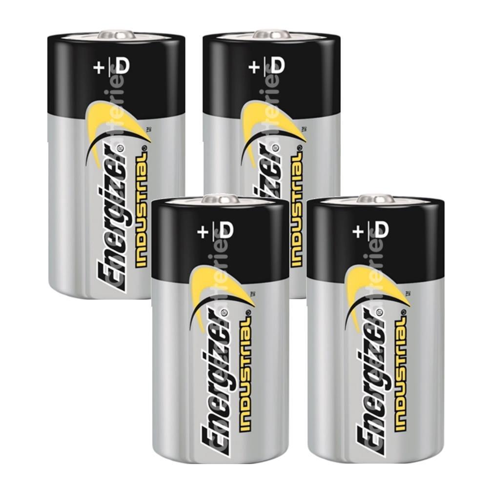 Energizer Industrial 9V C D Alkaline Batteries PP3 LR22 MN1604 LR14 ...