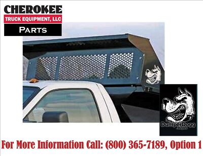DumperDogg/Buyers Products 5534010, Stainless Steel Cab Guard for Dump ...