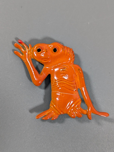 Vintage E.T. Extra Terrestrial Enamel Brooch Pin 80s | eBay