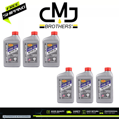 CMJ Full Service SAE 0W20 Core Racing 4-Stroke Engine Motor Oil 6 x 1 ...