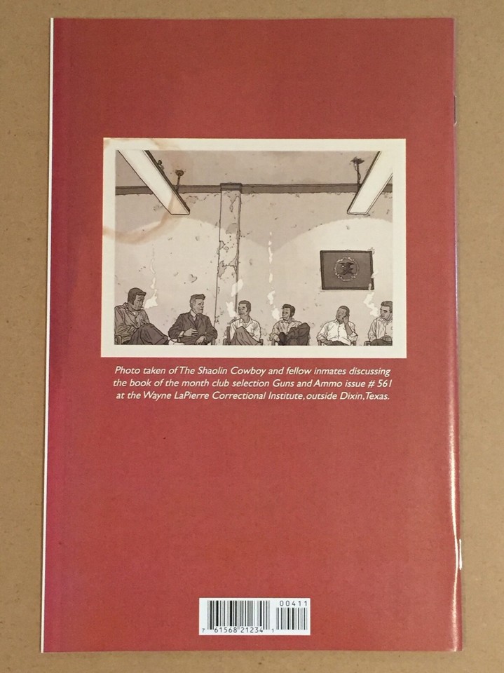 SHAOLIN COWBOY (2013) #4 by GEOFF DARROW, 1ST PRINTING NM, DARK HORSE ...