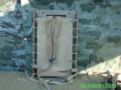 Vintage US Military Army Field Radio Backpack Mount Carrier WW2 WWII ...
