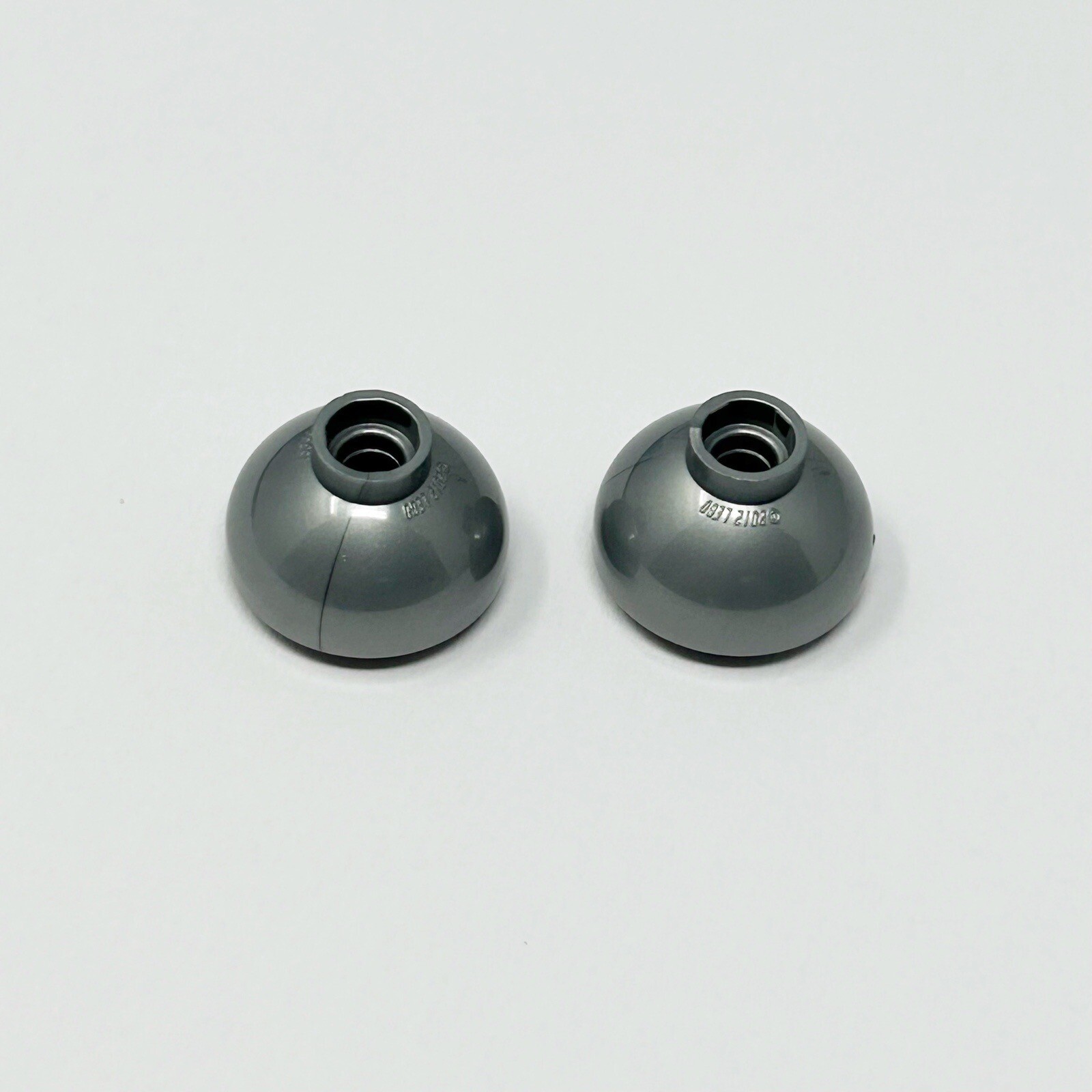 15395 LEGO Parts Brick Round 2x2 Dome Bottom FLAT SILVER (2) | eBay