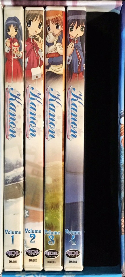 Kanon Anime Series DVD 1-4 Limited Edition LE Box ADV/Funimation TBS | eBay