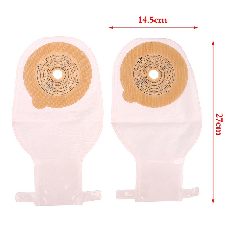 10Pcs Colostomy Bags 25-60mm Stoma Pouch Bags One-piece Open Clip ...