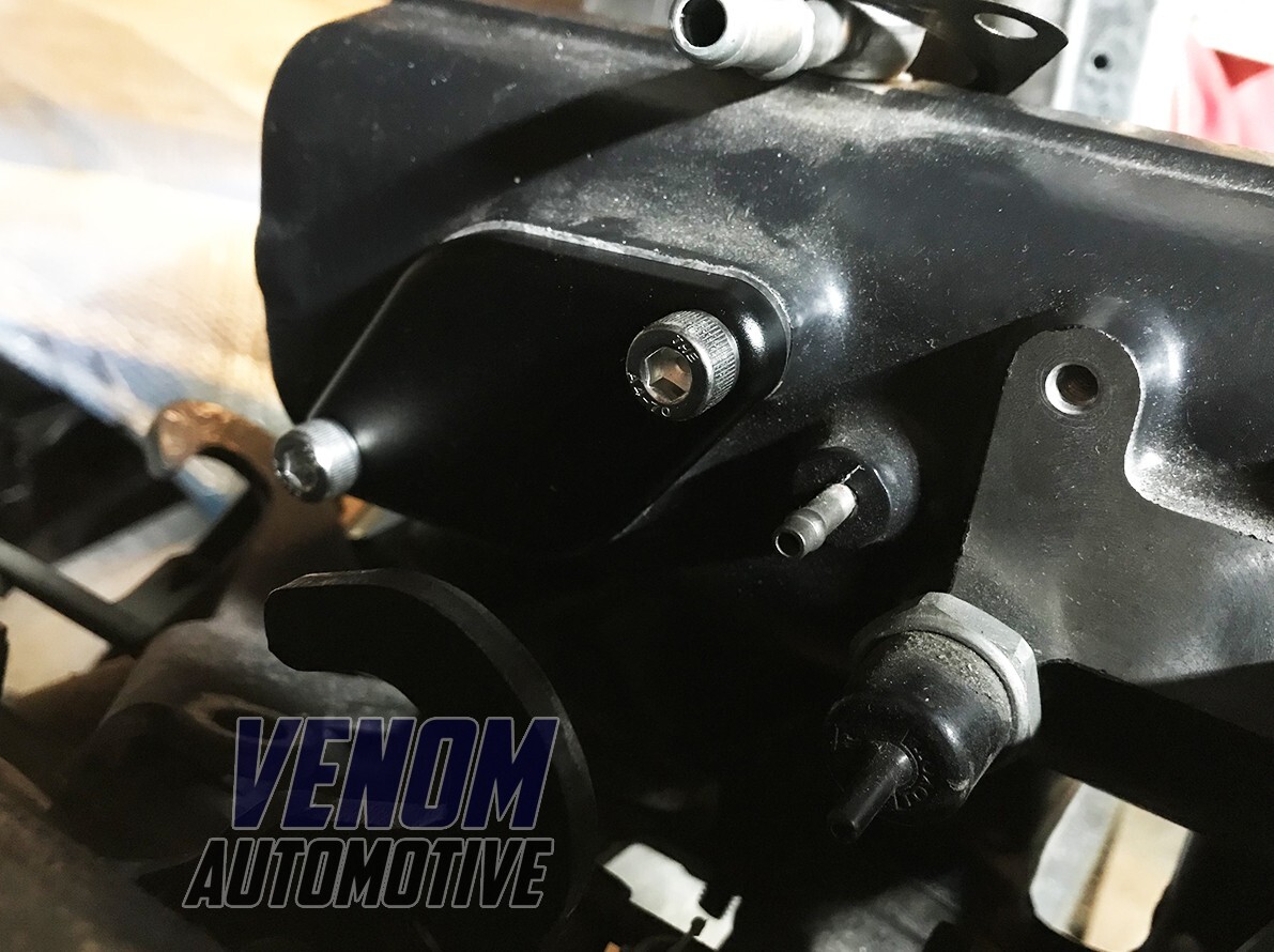 Venom Automotive - IACV Manifold Delete/Blank for Toyota 2JZ-GTE Non ...