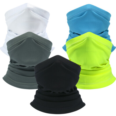 Cooling Neck Gaiter Bandana Face Mask Sun UV Gator Mask Face Cover for ...