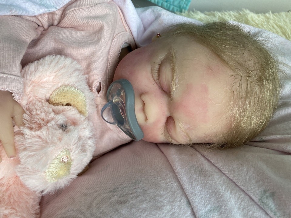 Helen Connors Ecoflex Platinum Silicone FBS Baby Girl-Amanda With Drink ...