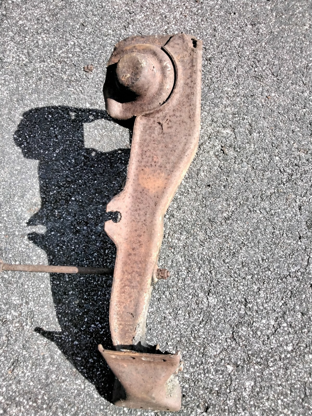 Corvair 65-69 Left Rear Torque Arm With Brackets And Strut Rod | eBay