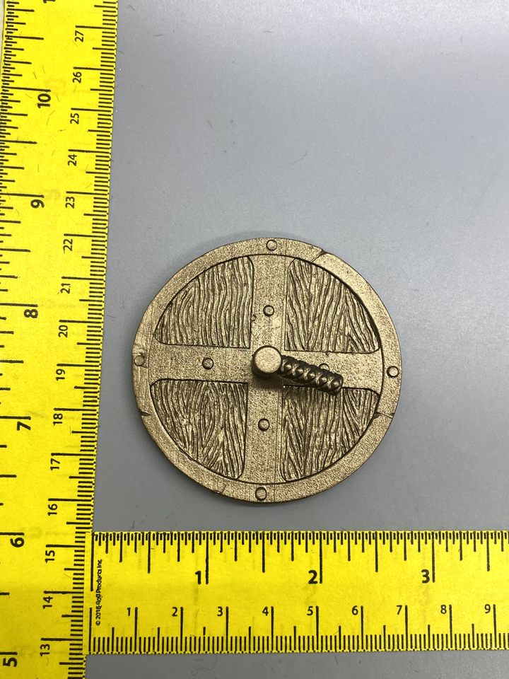 "Wooden" "wood" Shield Weapon Mythic Legions 1/12 6" Deluxe Dwarf ...