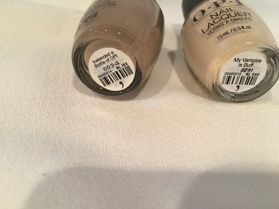 OPI My Vampire is Buff & Icelanded a Bottle of OPI Nail Lacquer | eBay