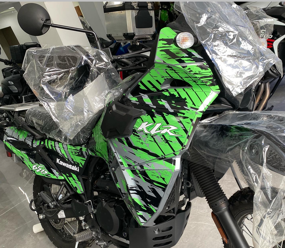 2022-2024 Kawasaki KLR 650 Camouflage Decal Kit Sticker Graphics Kits ...