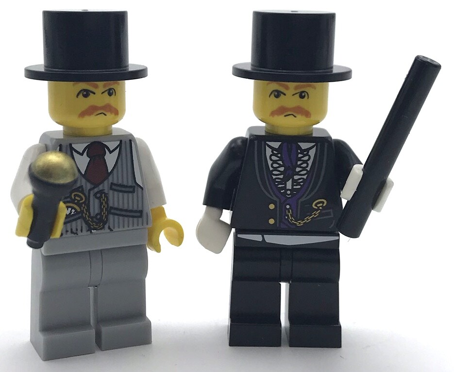 LEGO 2 NEW MAGICIAN MINIFIGURES WITH MIRCOPHONE AND WAND WESTER FIGS | eBay