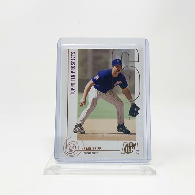 Ryan Gripp Rookie - 2002 Topps Top 10 - Chicago Cubs | eBay