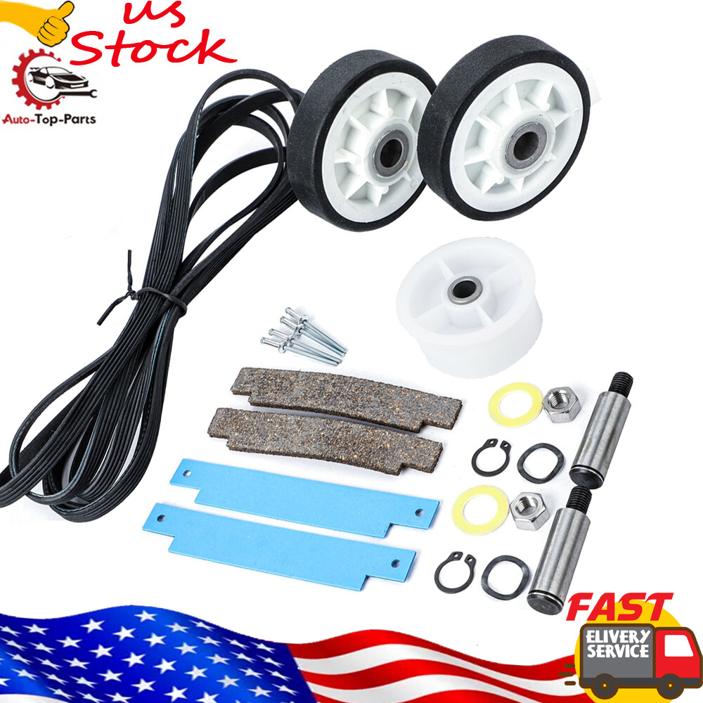 12001541 303373 303373K Dryer Drum Roller Kit 306508 Drum Bearing Kit ...