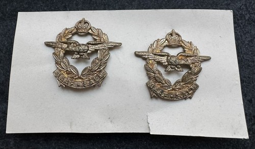 Genuine WW2 SAAF South African Air Force Collar Badges | eBay