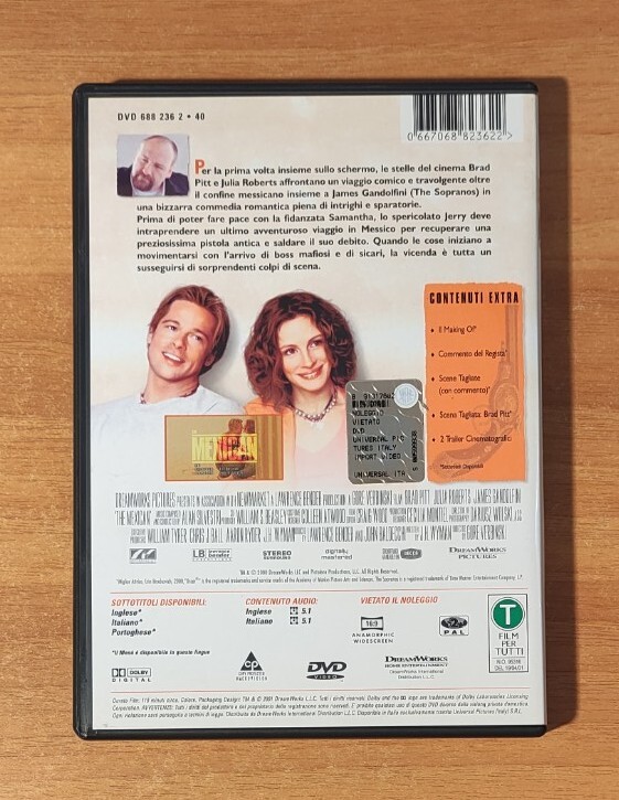 DVD - The Mexican - Brad Pitt Julia Roberts | eBay UK