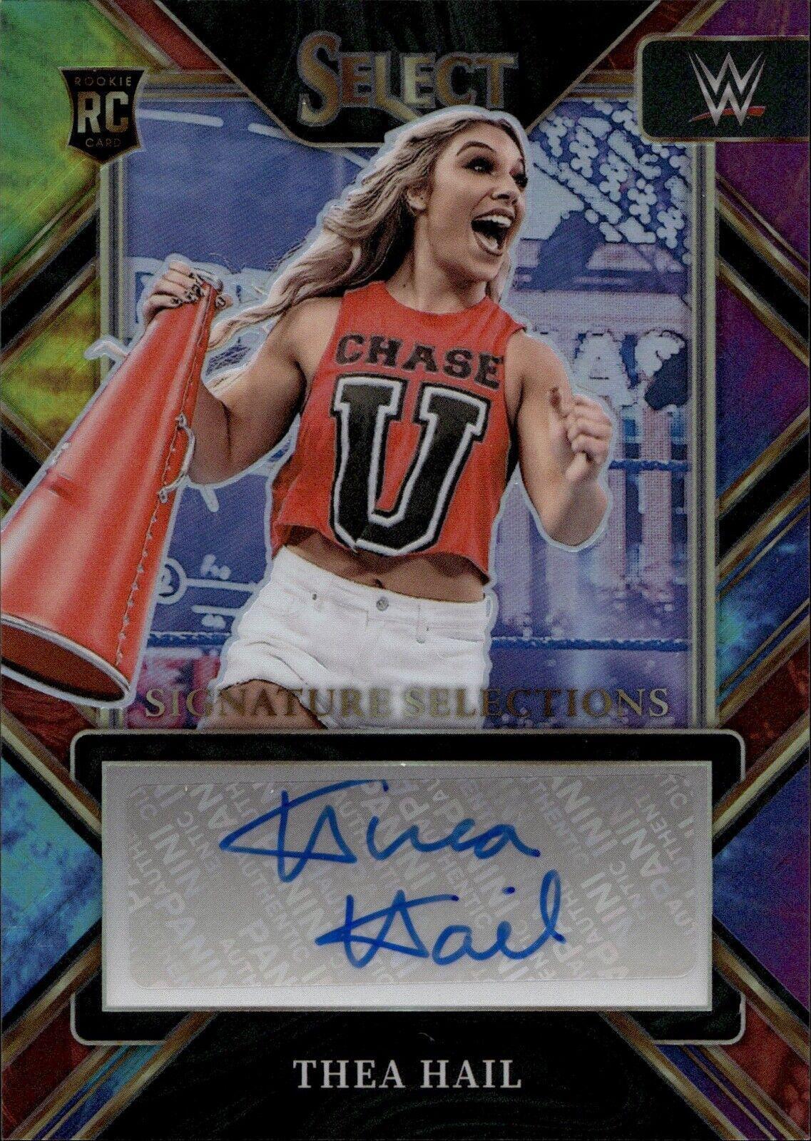 2023 Panini Select WWE - Signature Selections Thea Hail #SL-THL Tie-Dye ...
