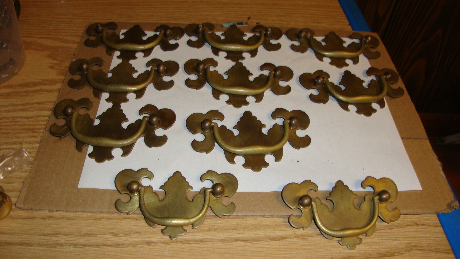 Lot of 10 Batwing Drawer Pulls Handles | eBay