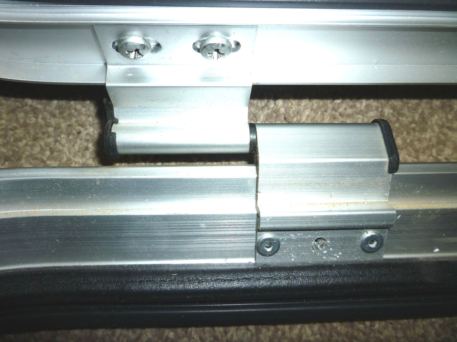 ELLBEE MOTORHOME CARAVAN GAS LOCKER DOOR HINGE HINGES CRANKED WHITE ...
