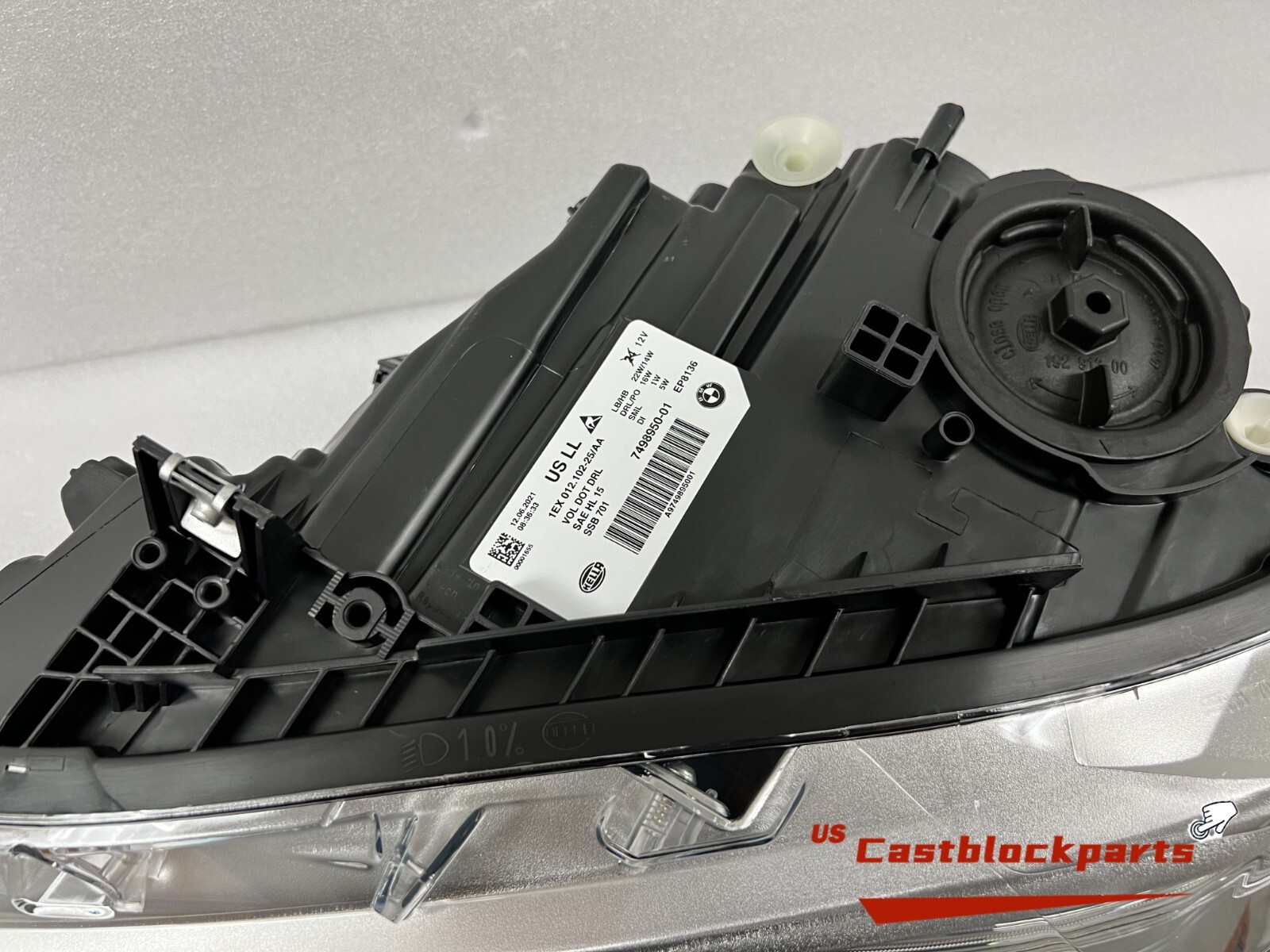 Headlight LED W/O AFS RH Psge Side 2016-2019 BMW Series 3 Series ...