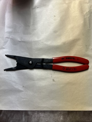 Proto Standard Retaining Ring Pliers External Use Only 395 Made In USA ...