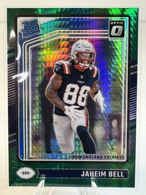 2024 Panini Donruss Optic Jaheim Bell RC Rated Rookie Green Hyper Prizm ...