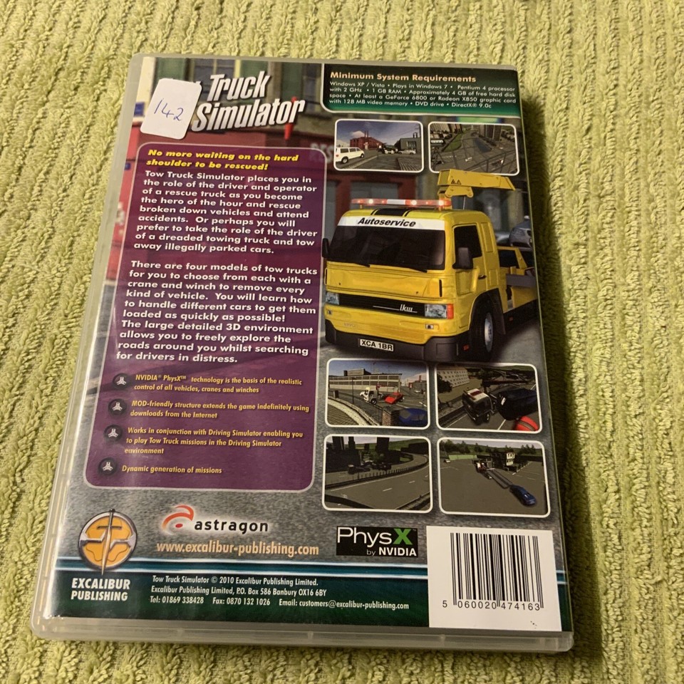 Tow Truck Simulator PC Game DVD-ROM | eBay
