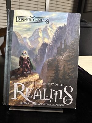 FORGOTTEN REALMS THE GRAND HISTORY OF THE REALMS HARDCOVER 3.5 D20 WOTC ...